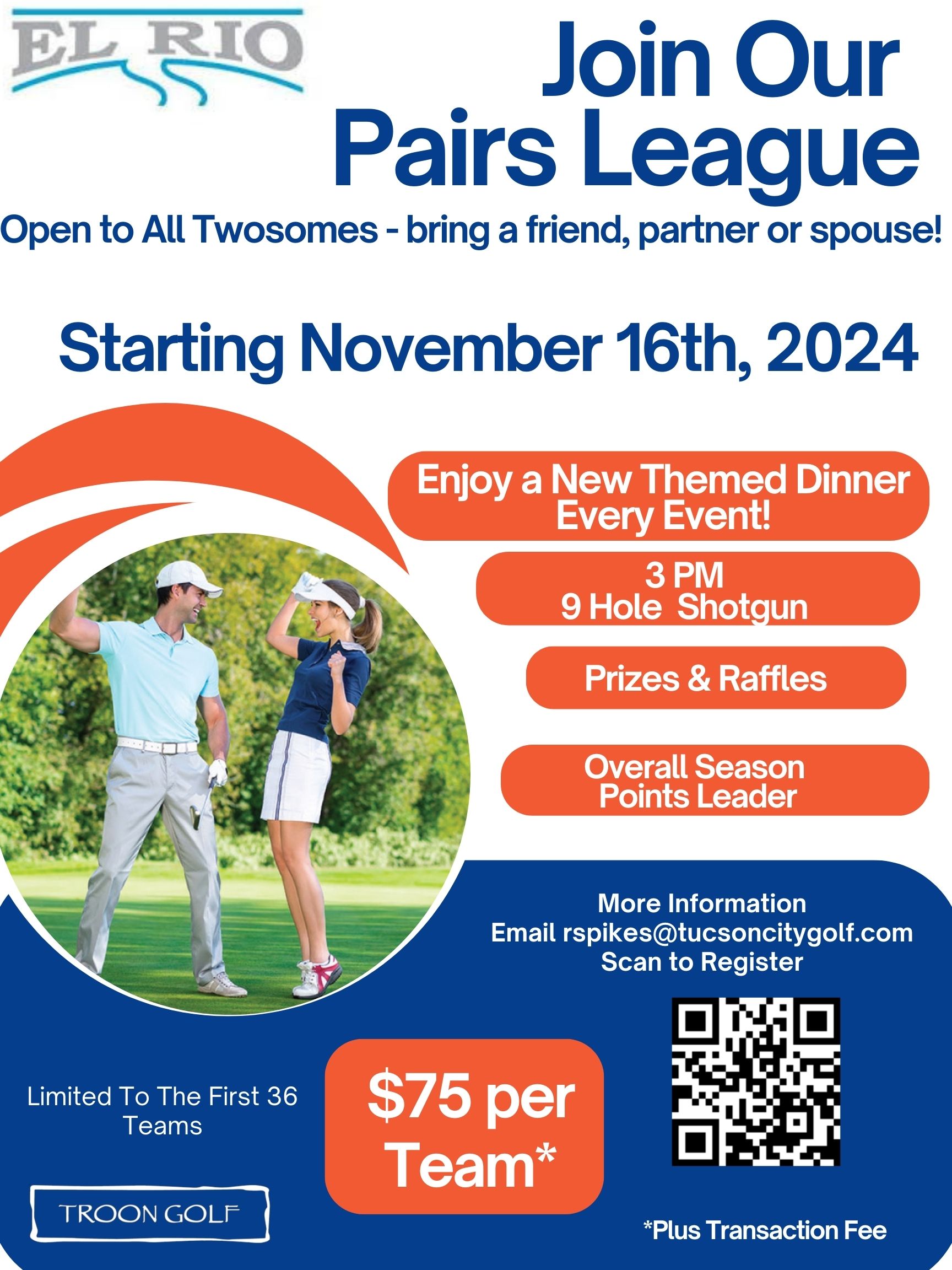 El Rio Pairs League - Tucson City Golf